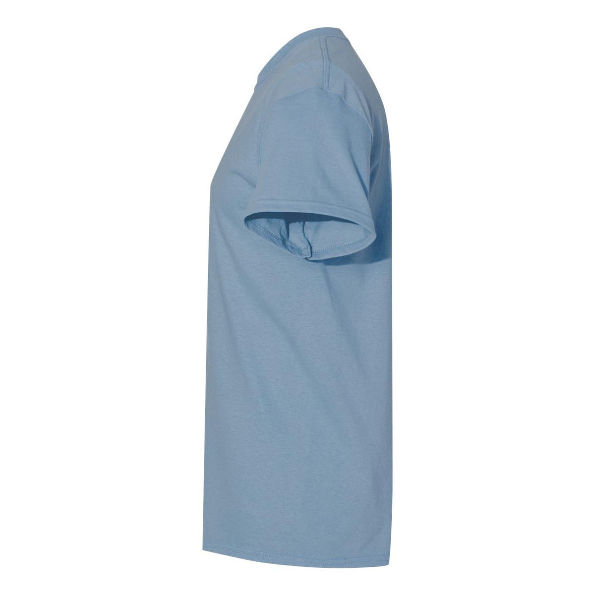 Gildan - Unisex Ultra Cotton® T-Shirt - 2000 - Stone Blue – Detail ...