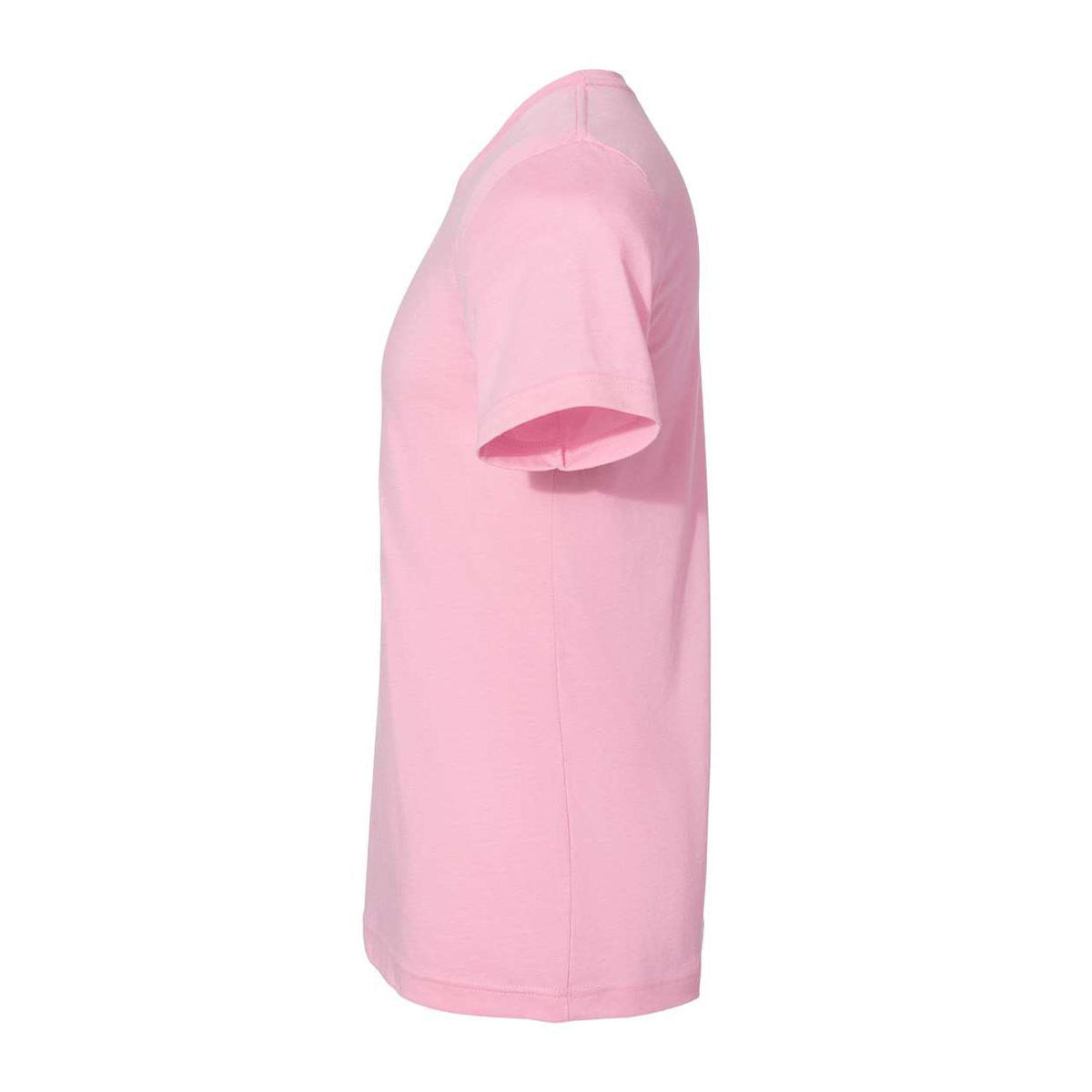 BELLA + CANVAS - CVC Jersey Tee - 3001CVC - Heather Bubble Gum – Detail ...