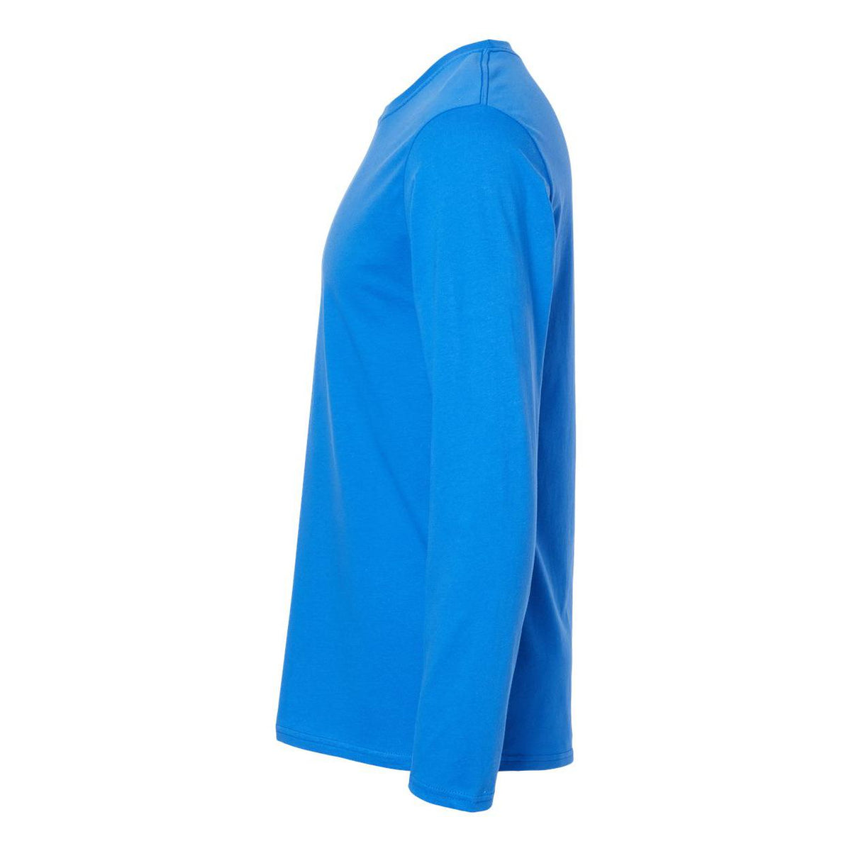Gildan - Unisex Softstyle® Long Sleeve T-Shirt - 64400 - Royal – Detail ...